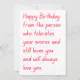 Funny Happy Birthday Card | Zazzle