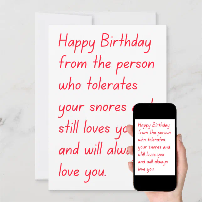 Funny Happy Birthday Card | Zazzle
