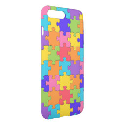Funny Happy Colorful Puzzle Pieces Jigsaw Case | Zazzle