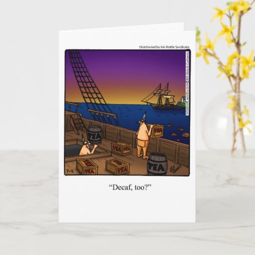 Funny Happy Fourth Of July Holiday Card | Zazzle