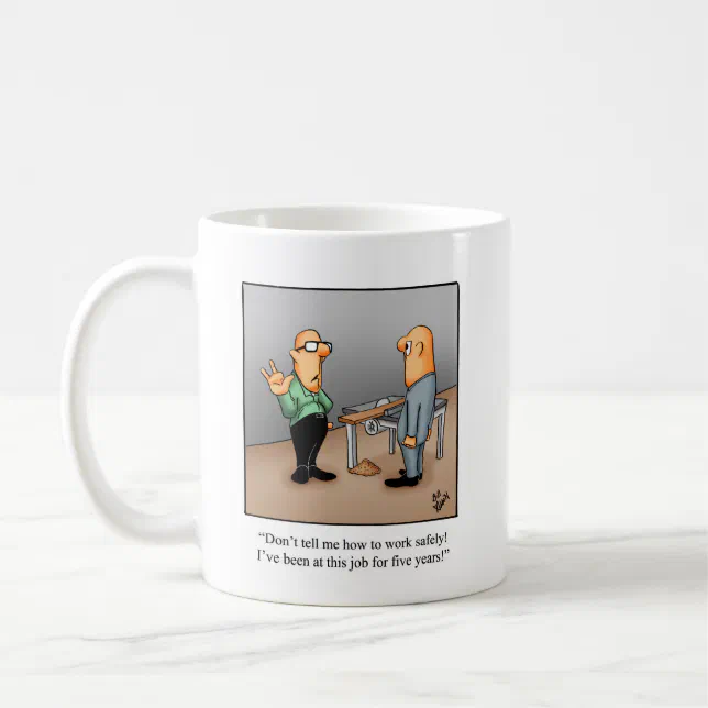 Funny Health Safety Humor Mug | Zazzle