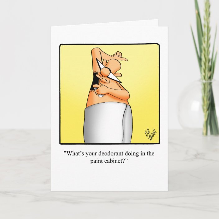 Funny Hi And Hello Humor Greeting Card | Zazzle.com
