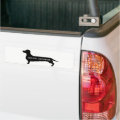 Funny Hot dog, hot owner dachshund bumpersticker Bumper Sticker | Zazzle