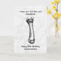 Funny Humerus Bone Any Age Birthday Card | Zazzle