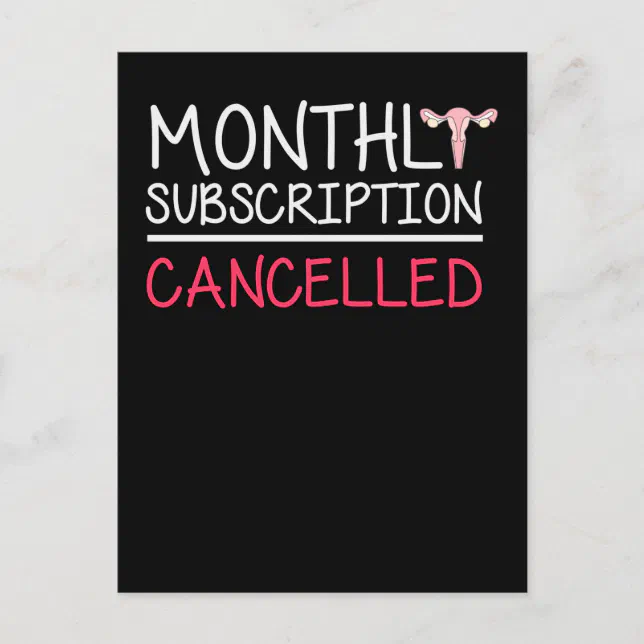 Funny Hysterectomy Support Uterus Removal Postcard | Zazzle