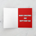 Funny innuendo Santa meme Holiday Card | Zazzle