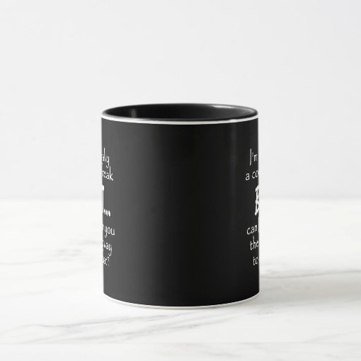 FUNNY INSULTS CONTROL FREAK QUOTES COMMENTS BLACK MUG | Zazzle