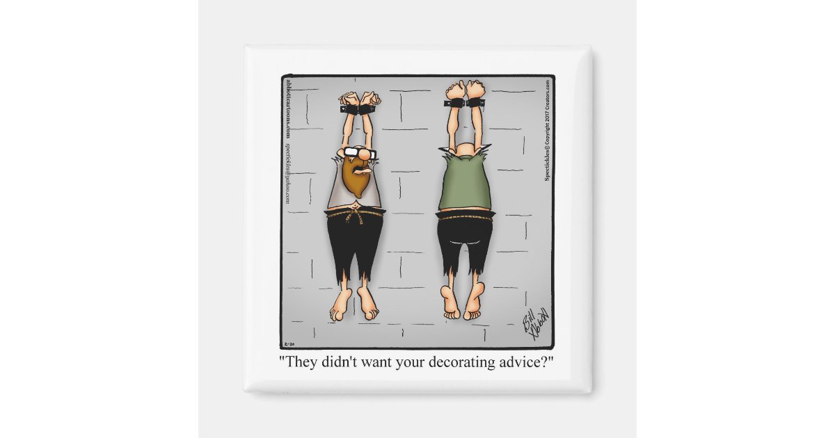 Funny Interior Designer Humor Magnets | Zazzle