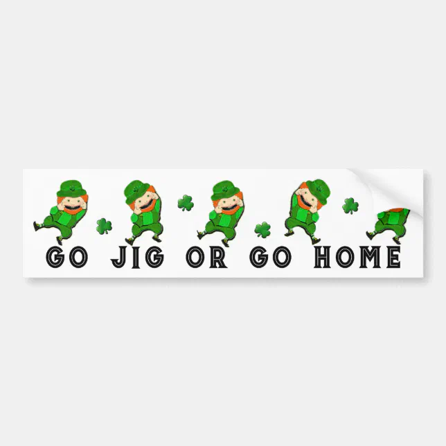 Funny Irish Bumper Sticker | Zazzle