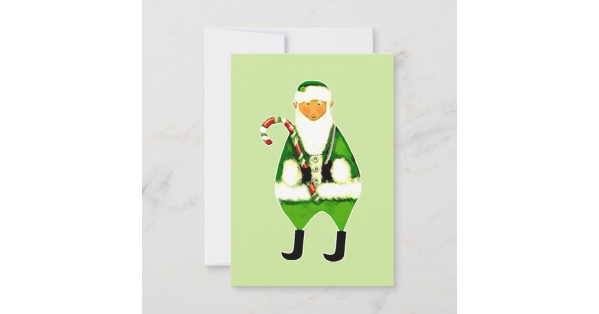 Funny Irish Secret Santa Christmas Card | Zazzle