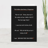 Funny IT Software Engineer Programmer Son Birthday Holiday Card | Zazzle