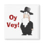 Funny Jewish rabbi - cool cartoon Magnet | Zazzle