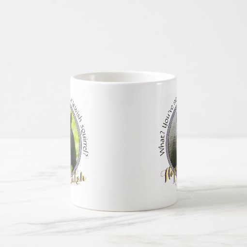 Funny Jewish Squirrel • Happy Hanukkah Coffee Mug | Zazzle