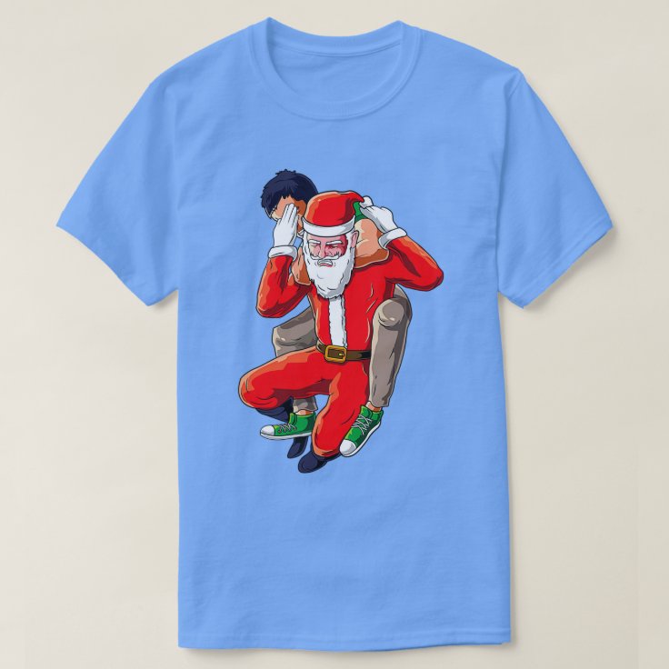 Funny Jiu Jitsu Christmas MMA Christmas Bjj Christ T-Shirt | Zazzle