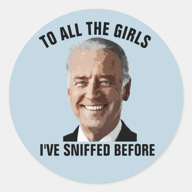 FUNNY JOE BIDEN STICKERS DECALS | Zazzle
