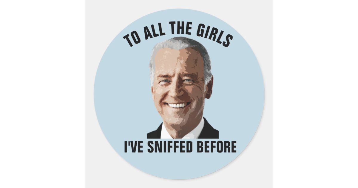 FUNNY JOE BIDEN STICKERS DECALS | Zazzle