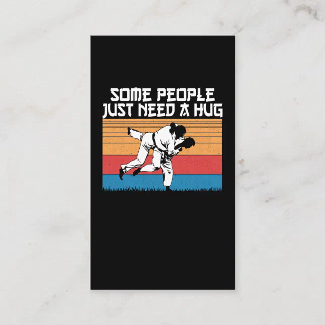Funny Judo Joke Jiu Jitsu Martial Arts Humor Business Card | Zazzle