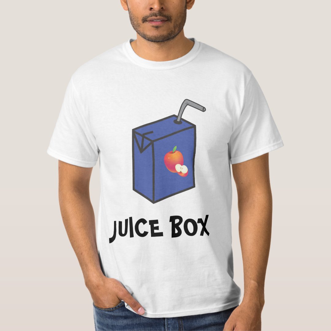 Funny Juice Box T-Shirt | Zazzle