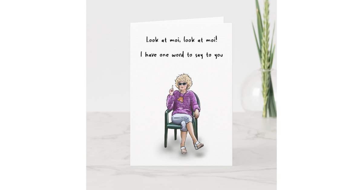 Funny Kath Day-Knight Birthday Card | Zazzle