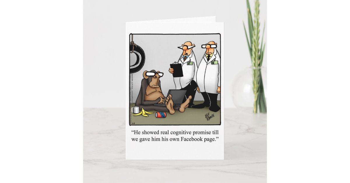 Funny Keep In Touch Greeting Card | Zazzle.com