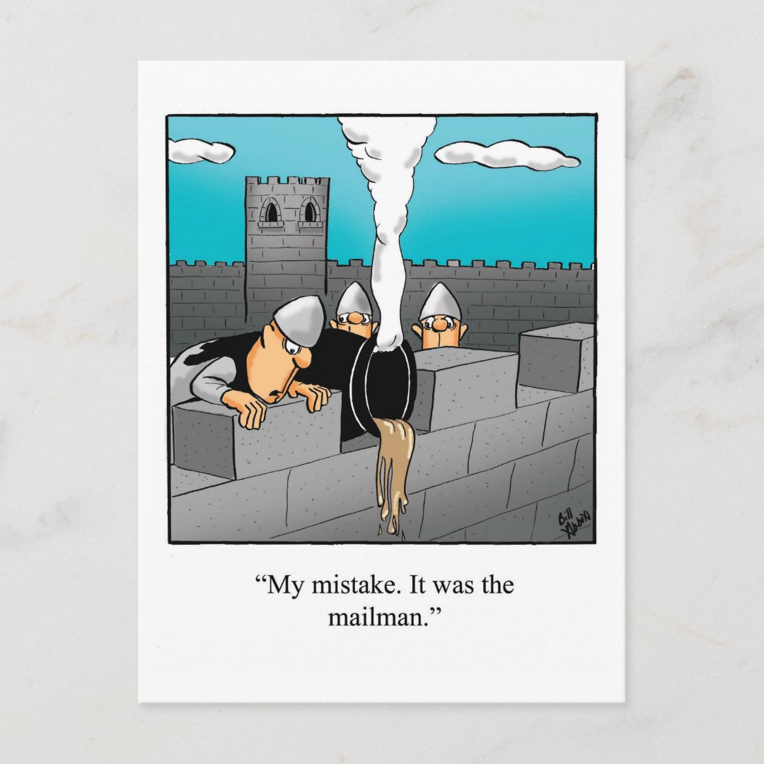 Funny Keeping In Touch Humor Postcard | Zazzle