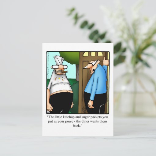 Funny Keeping In Touch Humor Postcard | Zazzle