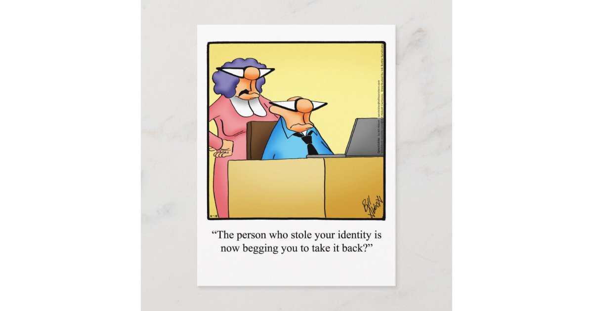 Funny "Keeping In Touch" Postcard | Zazzle