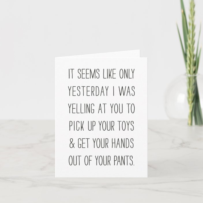 Funny Kids Happy Birthday Humor Card | Zazzle.com