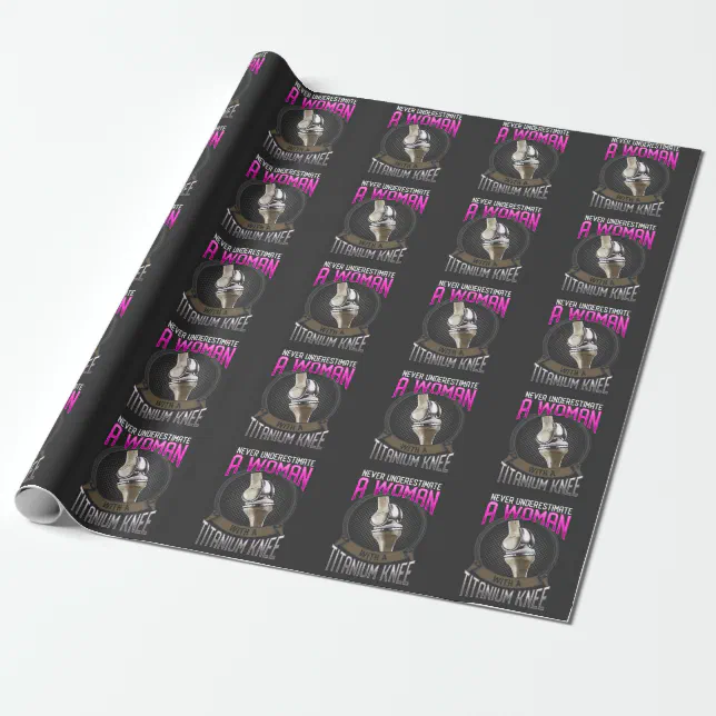 Funny Knee Surgery Recovery Hospital Get Well Wrapping Paper | Zazzle