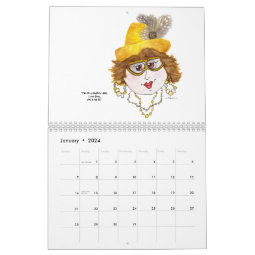 Funny Ladies Calendar | Zazzle