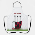 Funny Ladybug Dead Bug Yoga Pose Apron | Zazzle