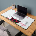 Funny Ladybug Dead Bug Yoga Pose Desk Mat | Zazzle