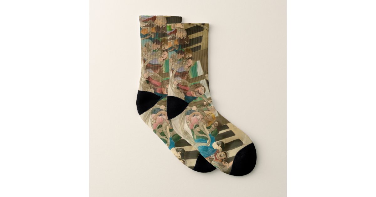 Funny Last Supper Socks Zazzle
