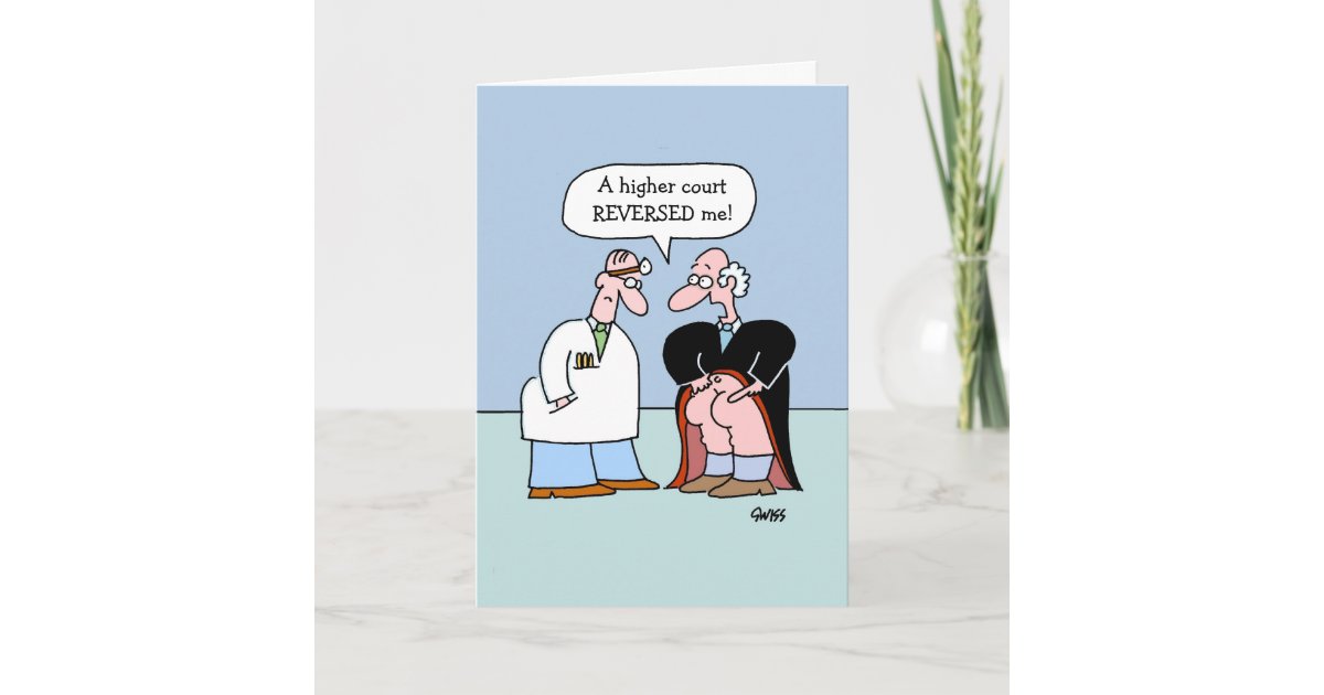 Funny Lawyer Law Office Birthday Card | Zazzle