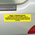 Funny Liberal Political Bumper Sticker | Zazzle