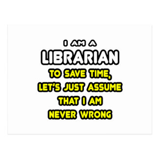 Funny Librarian Cards | Zazzle
