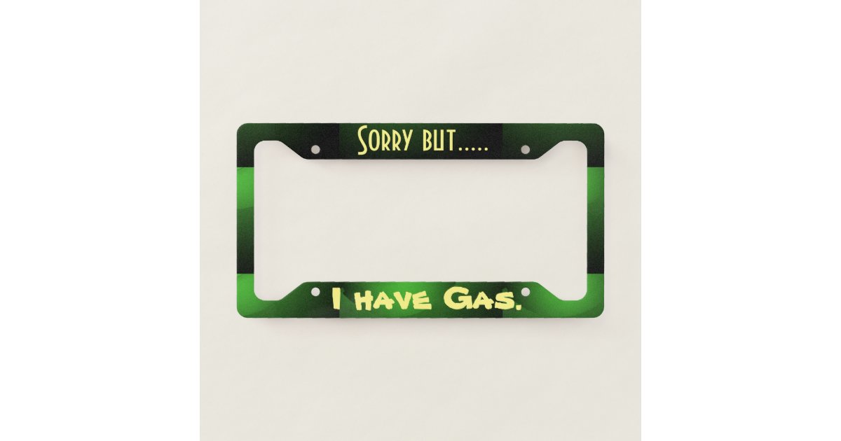 Funny License Plate Frame | Zazzle