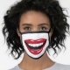 Funny Lips Open Mouth Face Mask | Zazzle