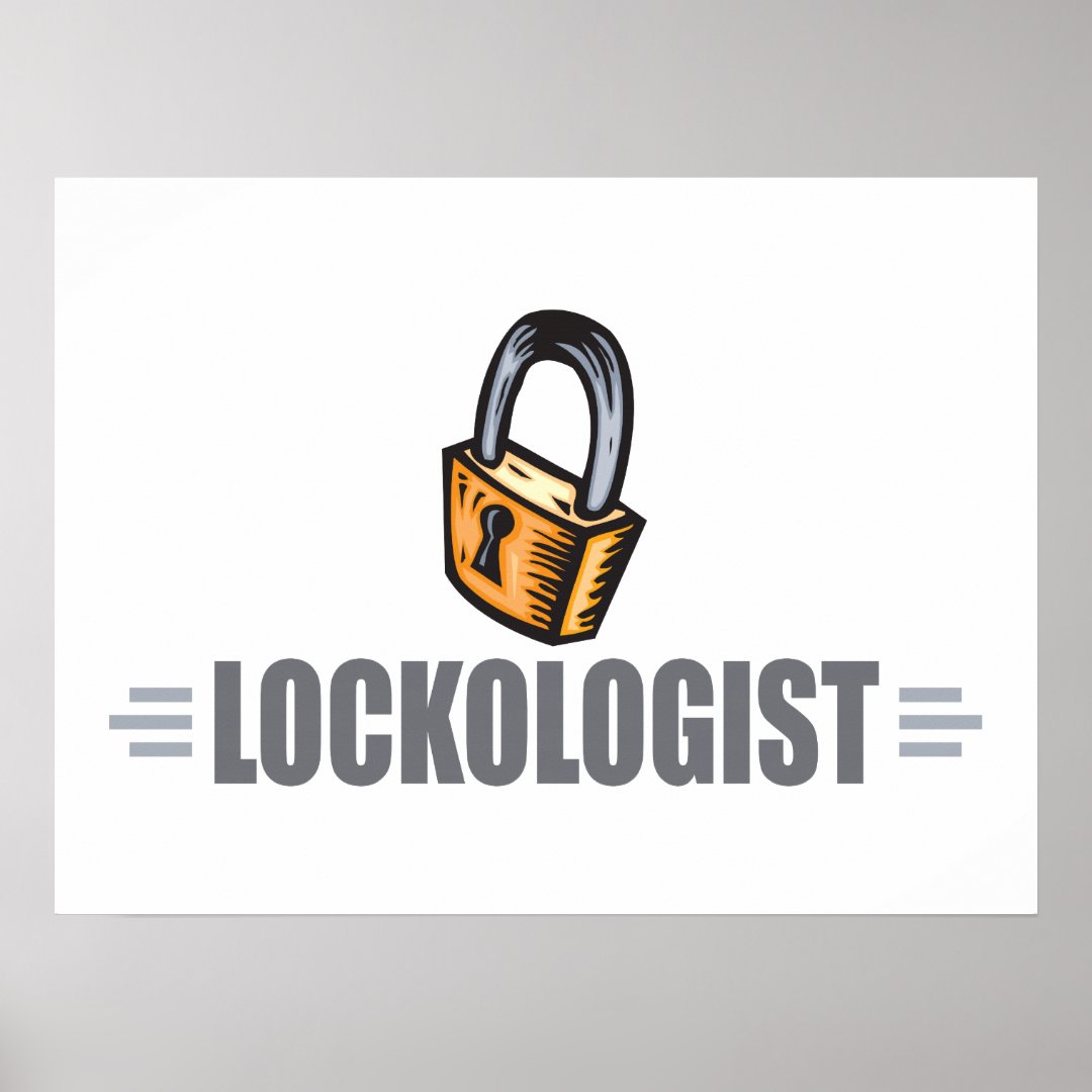 Funny Locksmith Poster | Zazzle