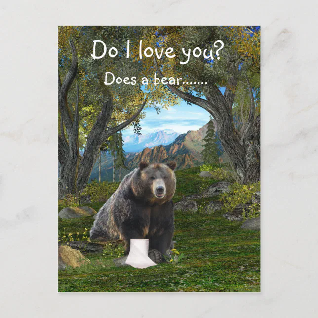 Funny love postcard | Zazzle