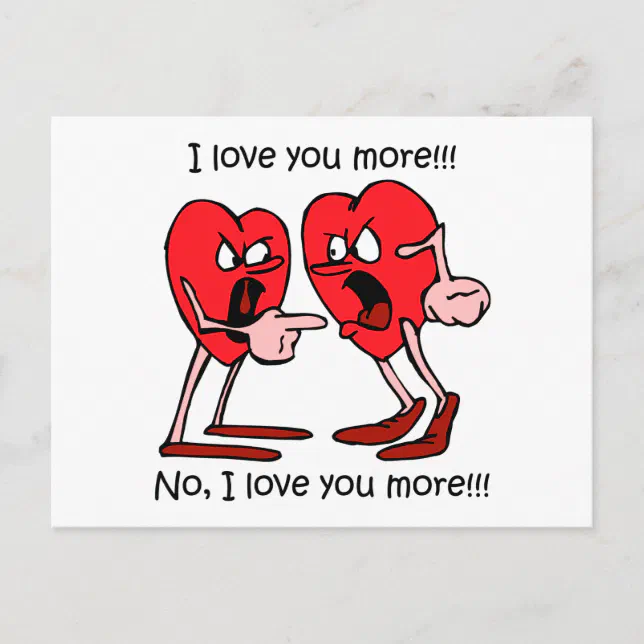 Funny love postcard | Zazzle