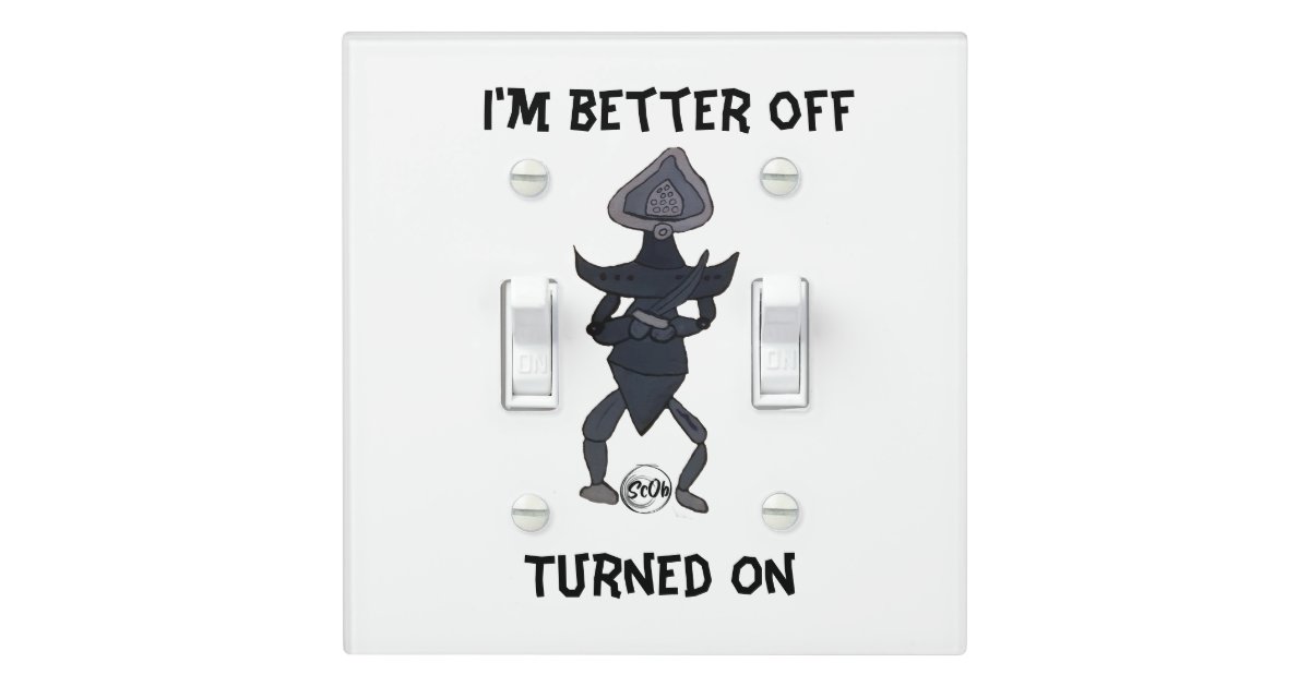 Funny Man Cave Light Switch Cover | Zazzle