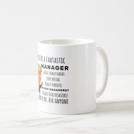 Funny Manager Birthday Best Gift Coffee Mug | Zazzle