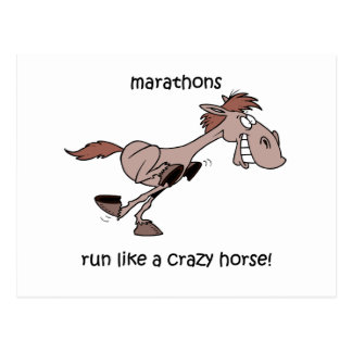 Marathon Humor Cards | Zazzle