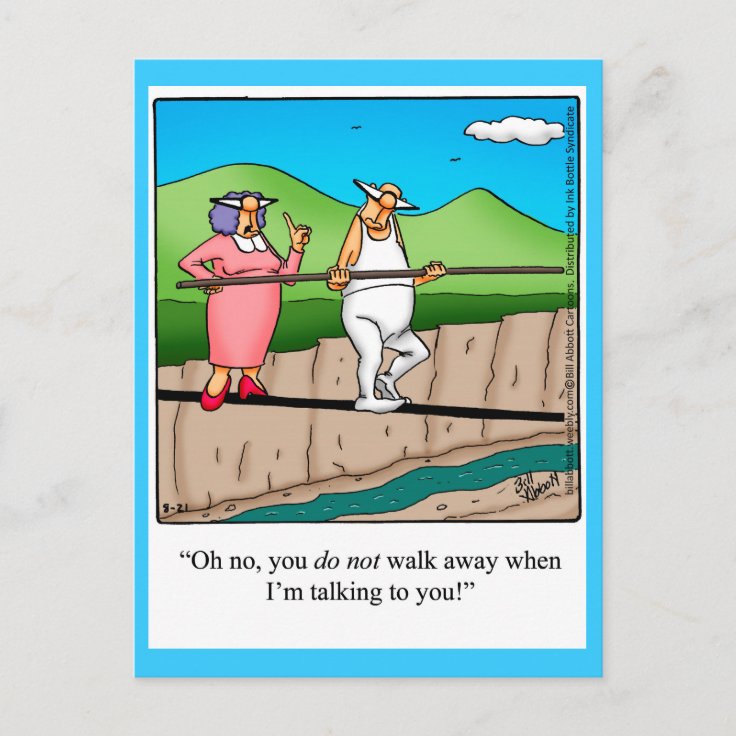 Funny Marriage Humor Postcard | Zazzle