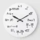 Funny Math Genius Geek Large Clock | Zazzle