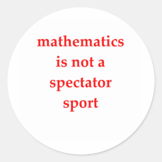 Math Stickers | Zazzle