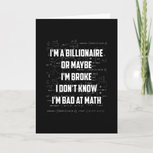 Funny Math Jokes Cards | Zazzle