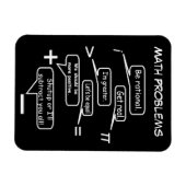 Funny Math Problems Magnet | Zazzle