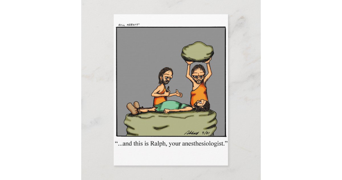 Funny Medical Gift! Postcard | Zazzle